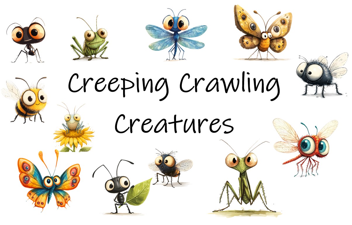 Creeping Crawling Creatures: The Good & the Beautiful Little Hearts ...
